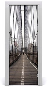Fototapeta samolepící na dveře Brooklyn most 85x205 cm