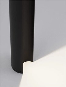 NV 9002879 Venkovní sloupkové svítidlo TIEN černý hliník a čiré sklo LED 8.5W 3000K 200-240V 55st. IP54 - NOVA LUCE