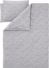 Livarno® Saténové ložní povlečení, 200 x 220 cm, 70 x 90 cm (šedá)