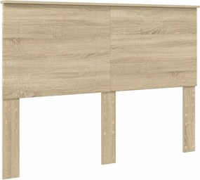 Rám postele s čelo Sonoma dub 150 x 200 cm Kompozitní dřevo 3409635