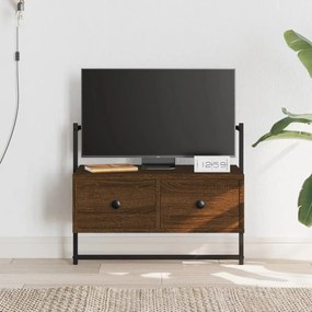 vidaXL TV skříňka nástěnná hnědý dub 60,5x30x51 cm kompozitní dřevo