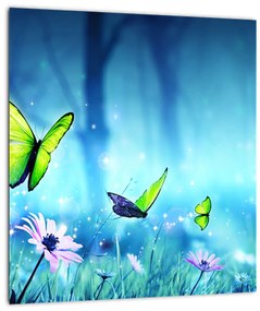 Obraz - Mystická lesní mýtina (30x30 cm)