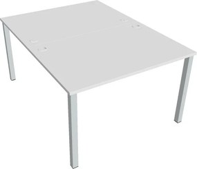 Kancelářský pracovní stůl Hobis USD 1200, deskaakát, černá černá