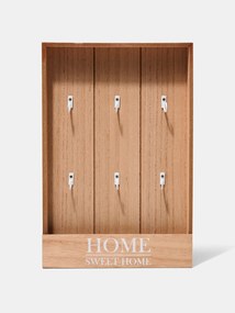 Sinsay - Věšák na klíče s nápisem Home Sweet Home - béžová