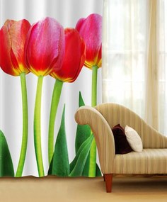 Závěs Dimex Tulips CU-140-015 | 140 x 245 cm