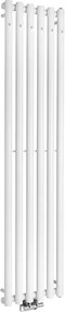 Sapho Pilon otopné těleso 418 x 1800 mm se šesti háčky pro ručník bílá mat IZ131T