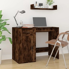 Psací stůl kouřový dub 100 x 49 x 75 cm kompozitní dřevo