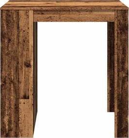 Barový stůl old wood 102 x 70 x 103,5 cm kompozitní dřevo 3309328