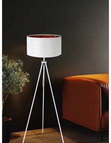 Stojací lampa 1xE27/40W/230V bílá