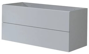 Mereo Aira, koupelnová skříňka 121 cm, bílá, dub, šedá Aira, koupelnová skříňka 121 cm, bílá Varianta: Aira, koupelnová skříňka 121 cm, šedá