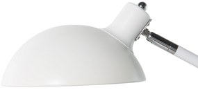 Moderní bílá stolní lampa pro čtení nebo psaní MERAMEC  Beliani