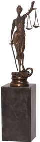 Bronzová socha - Spravedlnost Justice malá 2