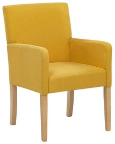 Jídelní židle  ROCKEFELLER, žlutá Beliani