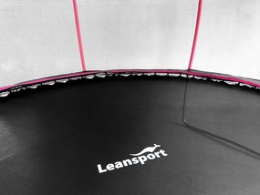 Trampolína LEAN Sport Max 426 cm černo-růžová