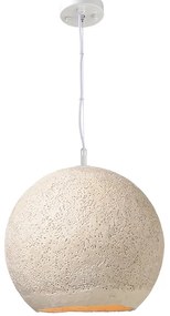 ACA DECOR Závěsné svítidlo Clay Ball - L