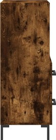 vidaXL Příborník 34,5 x 34 x 90 cm kompozitní dřevo [828673] Barva: šedá sonoma