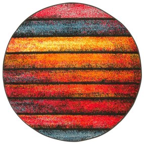 Kulatý koberec Rainbow 11196/120 barevný Rozměr: průměr 100 cm