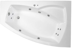 Arttec Thaleila Surf 160 x 105 cm vana hydromasážní akrylátová pravá PAN04386