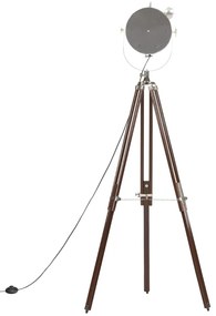 vidaXL Stojací lampa na stativu masivní mangovníkové dřevo 180 cm