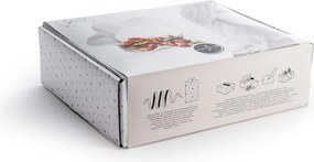 Keramická mísa PICCADILLY FLORA Ø25,5 cm, bílá