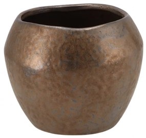 Bronzový keramický květináč AMARAH 18 cm