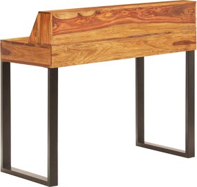 Psací stůl 110 x 50 x 94 cm masivní akácie  a ocel 247964