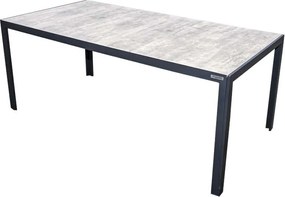 Doppler BERGAMO - hliníkový zahradní stůl 180x90x74 cm - Rozbalené zboží (N607)
