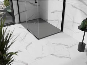 Mexen Stone+ obdélníková sprchová vanička 90 x 80 cm, šedý-beton - 44618090