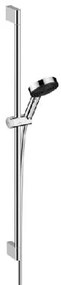 Hansgrohe Pulsify Select - Set sprchové hlavice, 3 proudy, EcoSmart, tyče 959 mm a hadice, chrom 24171000