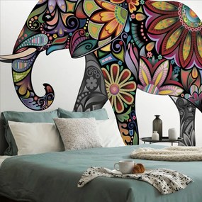 Samolepící tapeta slon plný harmonie - 150x100 cm