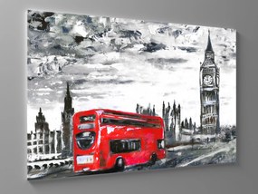 Liox Obraz malba Big Ben Londýn Rozměr: 120 x 80 cm