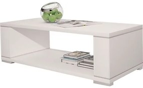 Konferenční stolek LILIANA 130x70 Hlavní barva: Bílá Mat