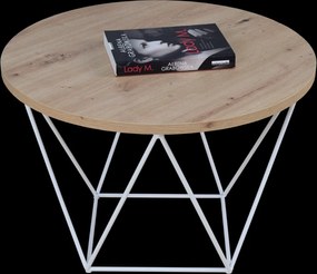 ADRK Furniture Konferenční stolek LIAM CT-LIA-W-A