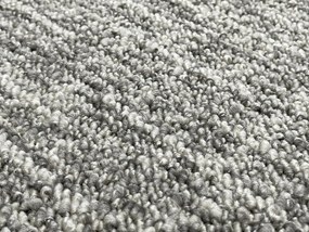 Vopi koberce Kusový koberec Alassio šedý - 60x110 cm