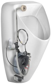 Sapho, SCHWARN urinál s automatickým splachovačem 6V DC, zakrytý přívod vody