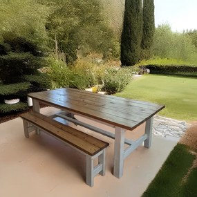 Stará Krása – Ruční výroba Venkovní jídelní stůl v Provence stylu 160 x 75 x 76 cm