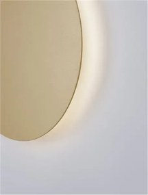 LED nástěnné svítidlo Cyrcle 30 zlaté
