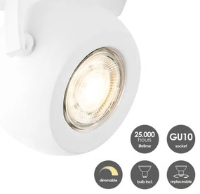 LED Stmívatelné bodové svítidlo NOP 1xGU10/5,8W/230V bílá