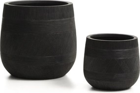 Betonové obaly na květináče v sadě 2 ks ø 50 cm Tival – Kave Home