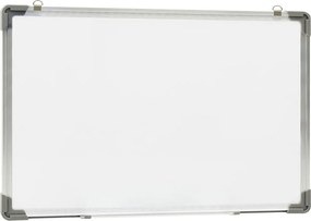 vidaXL Bílá magnetická tabule stíratelná za sucha 60 x 40 cm ocel [146631]