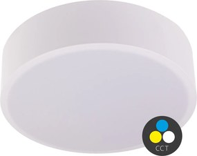 T-LED Bílé LED stropní svítidlo kulaté 300mm 24W CCT 105441