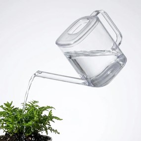 Prosperplast Konvička na květiny TUBI transparentní, 1l - 24 x 10 x 13,6 cm