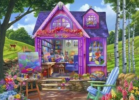 BLUEBIRD Puzzle Studio v chatě / 500 dílků / od 12 let