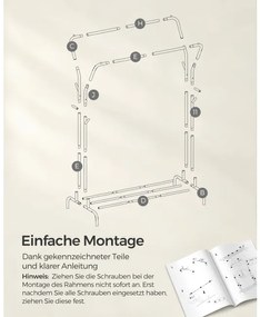 ​Věšákový stojan na kolech HSR107E01