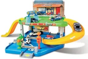 Bburago STREET FIRE Garáž s autoservisem + autíčko 1:43 / od 3 let