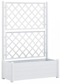 Zahradní truhlík s treláží 100x43x142 cm PP Dekorhome