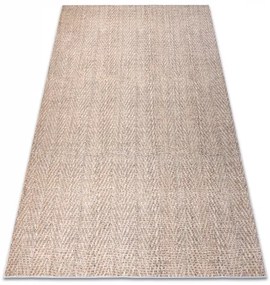 Dywany Luszczow Kusový koberec ANDRE pratelný Rybí kost 1577 protiskluz, béžový Rozměr koberce: 160 x 220 cm