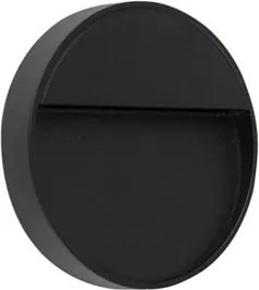 Přisazené venkovní LED svítidlo DPM GRD002, IP54, 6W, 245lm, 4000K, kruh, černá