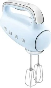 SMEG HMF01PBEU modrá / Ruční mixér / 250W / 9 rychlostí / turbo / šleh
