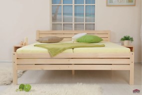 Domestav KARLA manželská postel Senior 180 cm smrk